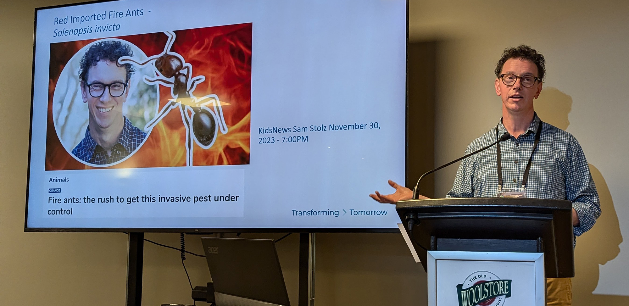 Nigel Andrew named Australia’s best entomologist - Southern Cross University