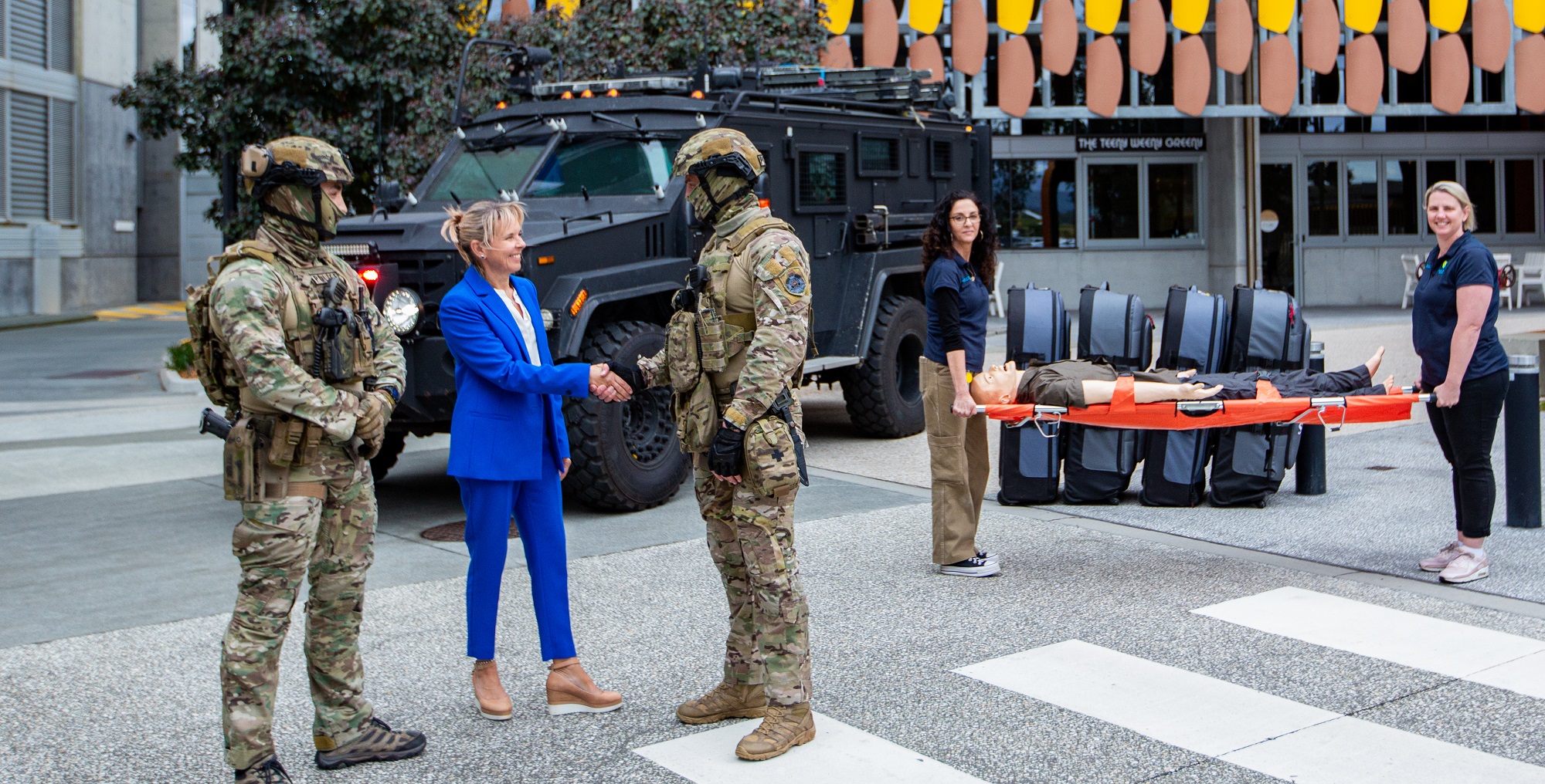 University Mannikins Repurposed by Elite Police Team | Mirage News